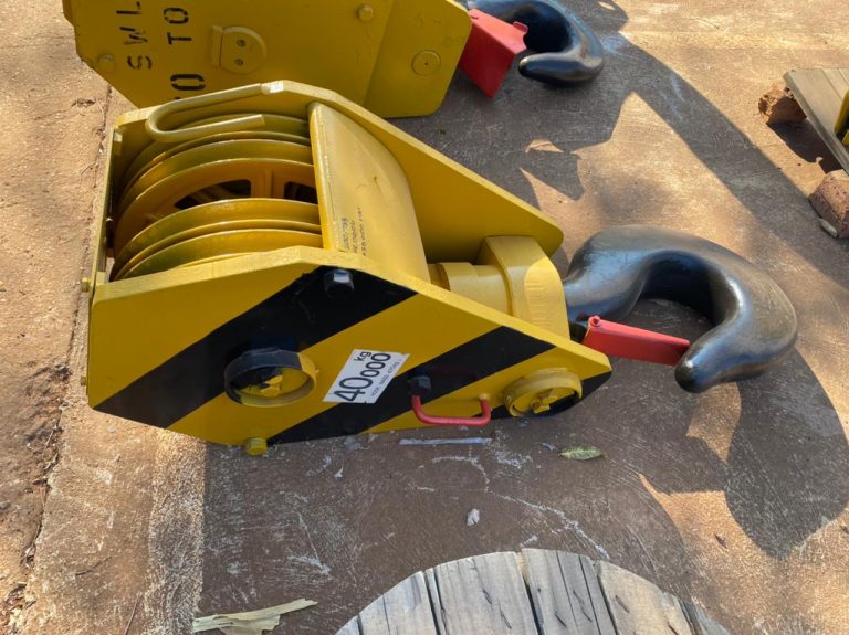 40 Ton Hook Block Snatch Block for Cranes – Dirtworx