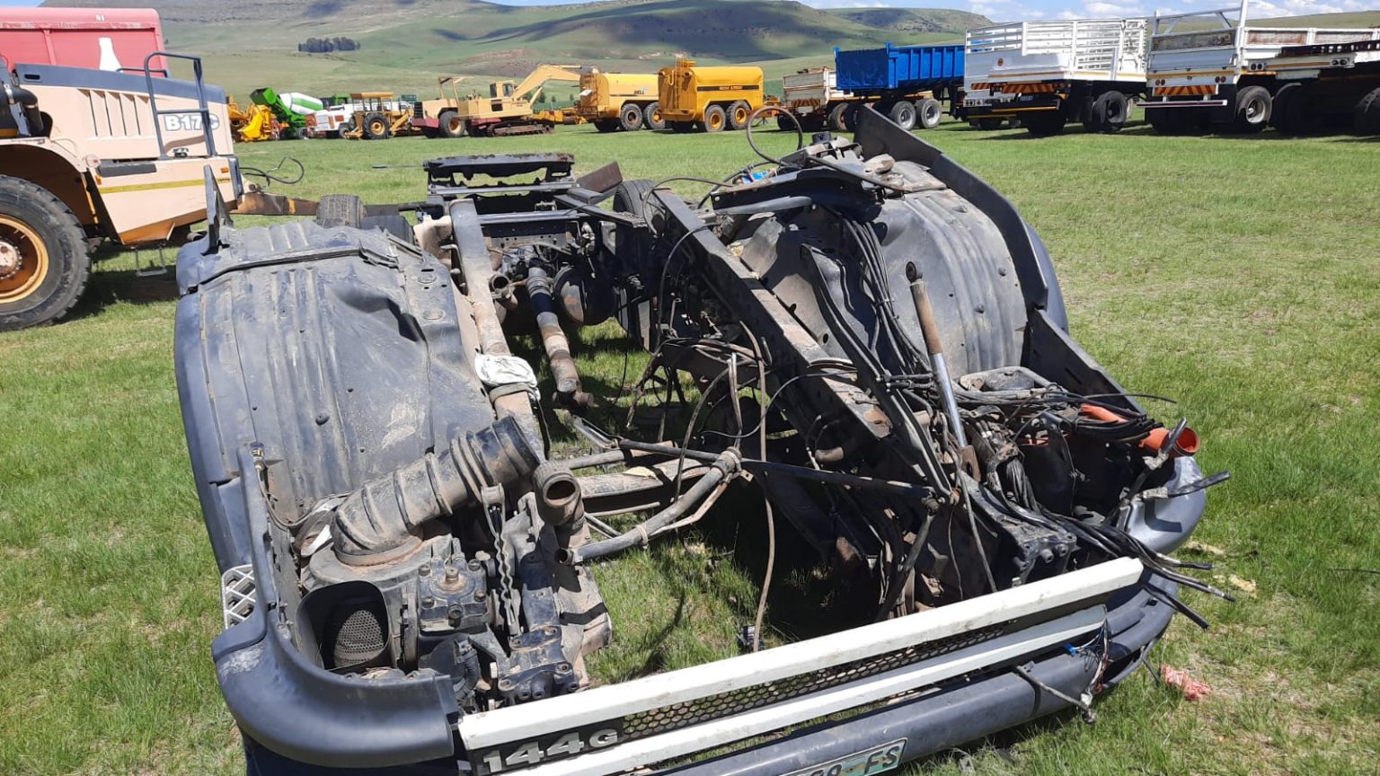 Scania 144G Truck Front Axle – Dirtworx