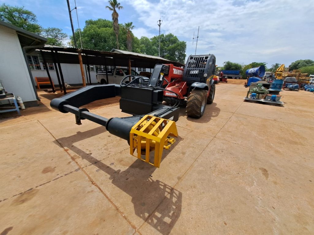 Telehandler Cable or Conveyor Belt Reel Handler Attachment – Dirtworx