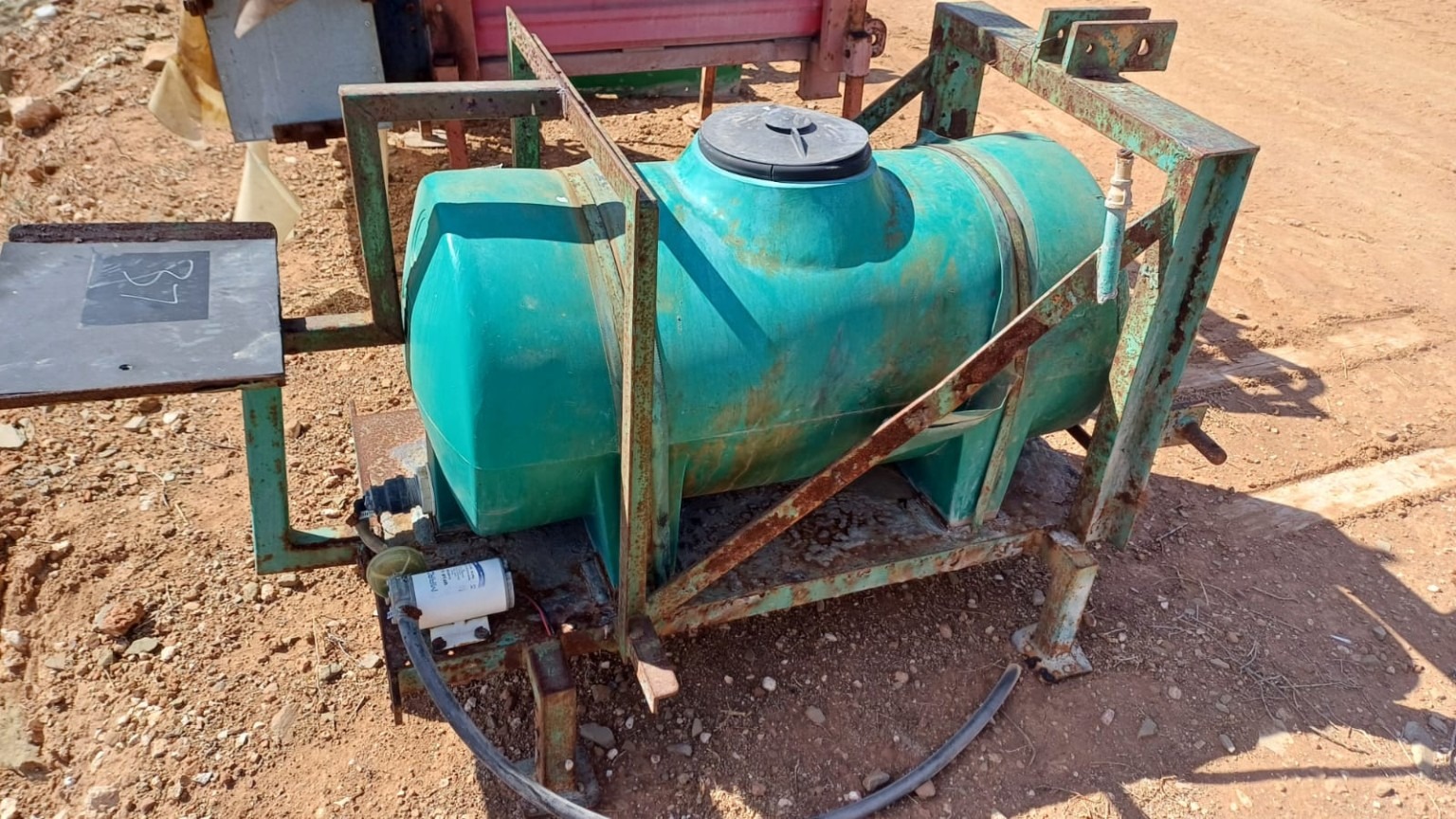 Diesel Tank 250L With Pump – Dirtworx